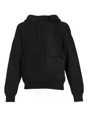 EZR Ribbed-knit Hoodie