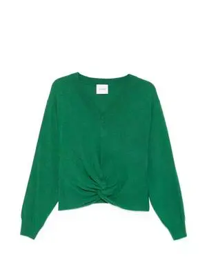 Nude V Neck Sweaters For Women
