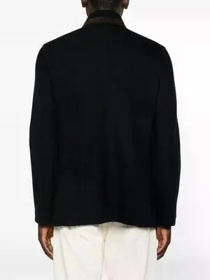 MANDELLI Cashmere High-neck Blazer