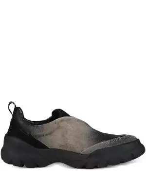 Oakley Lace-up Panelled Sneakers - Grey