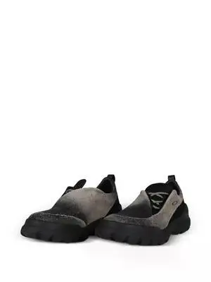 Oakley Lace-up Panelled Sneakers