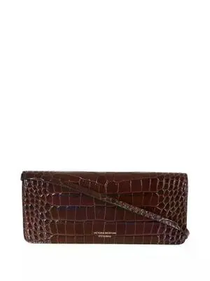 Victoria Beckham Dorian Crocodile-effect Shoulder Bag