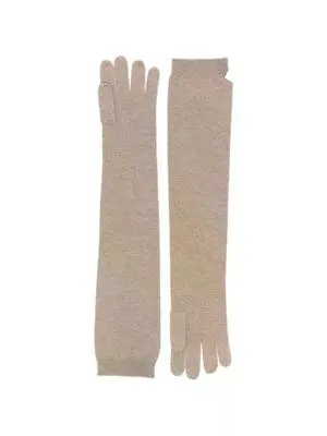 Sofie D'hoore Fine-knit Long Gloves