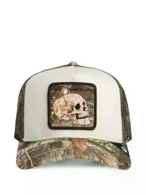 GOORIN BROS Realtree Edge Cancelled Skull-patch Mesh-panel Cap - Neutrals