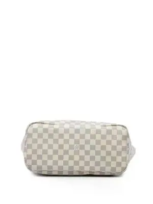 LOUIS VUITTON Damier Azur Neverfull Mm Tote Bag