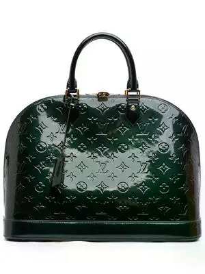 LOUIS VUITTON Monogram Vernis Alma Gm Handbag