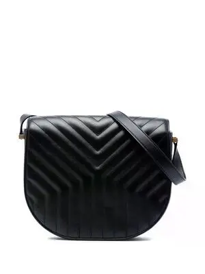 Saint Laurent Matelasse Calfskin Crossbody Bag - Black