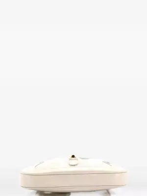 Gucci Jackie 1961 Leather Small Hobo Bag - White
