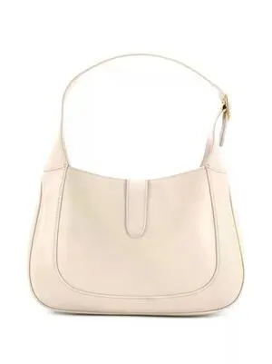 Gucci Jackie 1961 Leather Small Hobo Bag - White
