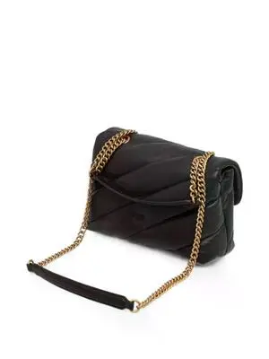Pinko Quilted Leather Shoulder Bag