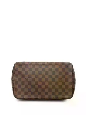 LOUIS VUITTON 2002 Damier Ebene Hampstead Pm Tote Bag