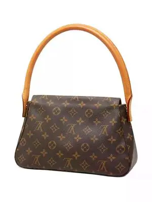 LOUIS VUITTON 2001 Monogram Mini Looping Shoulder Bag