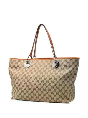 Gucci Gg Canvas Eclipse Tote Bag