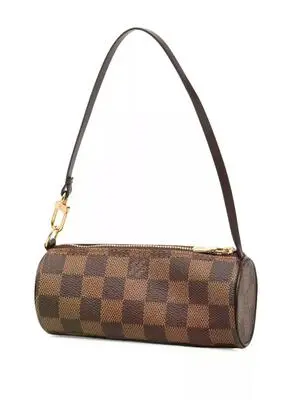 LOUIS VUITTON Damier Ebene Papillon Pochette Handbag