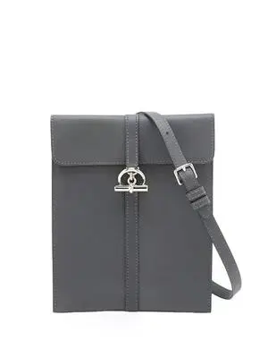 Hermès 2025 Swift Glenan To Go Pouch Crossbody Bag - Grey