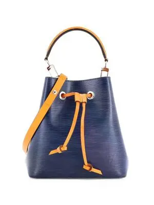 LOUIS VUITTON Neonoe Handbag Epi Leather Bb Bucket Bag - Blue