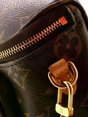 LOUIS VUITTON Monogram Canvas Mini Belt Bag - Brown