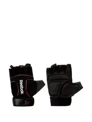 REEBOK Fingerless Lifting Gloves - Black