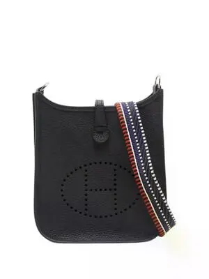 Hermès 2025 Clemence Evelyne I 16 Amazone Crossbody Bag - Black