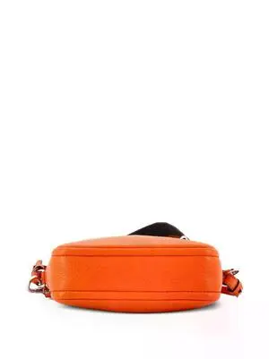 Prada Flou Camera Vitello Daino Small Cross Body Bag - Orange