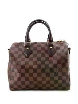 LOUIS VUITTON Speedy Bandouliere Bag Damier 25 Satchel - Brown