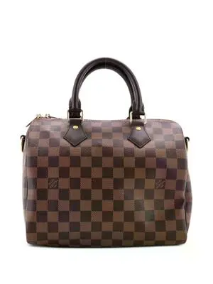 LOUIS VUITTON Speedy Bandouliere Bag Damier 25 Satchel - Brown