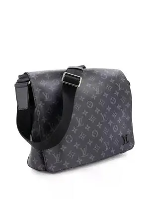 LOUIS VUITTON District Messenger Bag Monogram Eclipse Canvas Mm Crossbody Bag