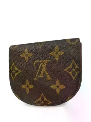 LOUIS VUITTON 2004 Monogram Porte Monnaie Gousset Coin Case
