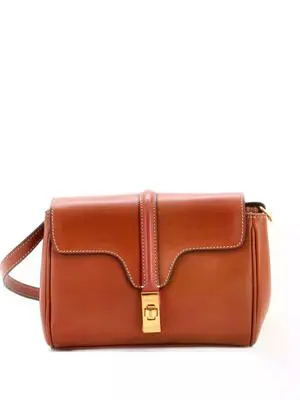 Celine Soft 16 Bag Smooth Calfskin Mini Crossbody Bag - Brown