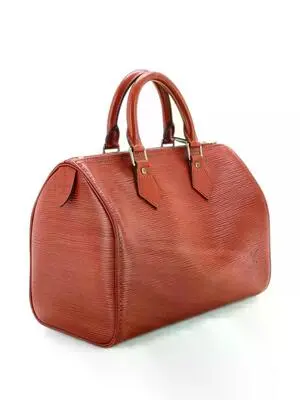 LOUIS VUITTON Speedy Handbag Epi Leather 25 Satchel