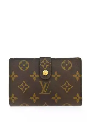 LOUIS VUITTON 2004 Monogram Portefeuille Viennois Wallet - Brown