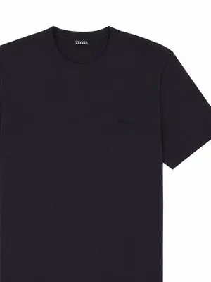 Zegna T-shirt Con Logo