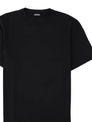 Zegna T-shirt Con Logo