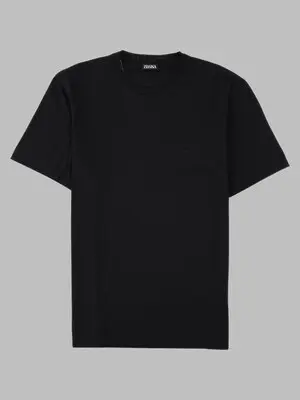 Zegna T-shirt Con Logo