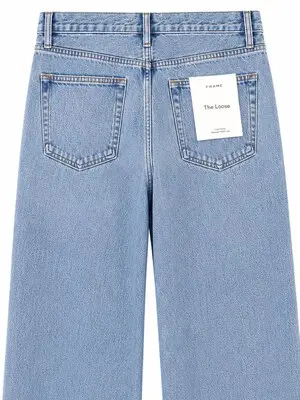 FRAME Cotton Wide Leg Jeans