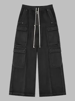 Rick Owens Double Cargo Jumbo Belas Jeans