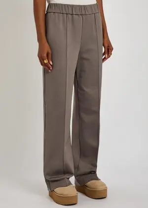 Moncler Logo-appliquéd Jersey Sweatpants