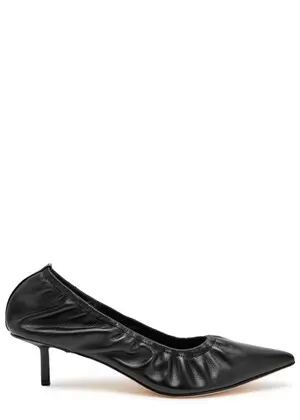 Studio Amelia Rhodes 50 Leather Pumps - Black