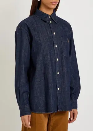 Polo Ralph Lauren Logo-embroidered Denim Shirt