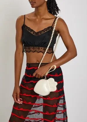 Simone Rocha Claddagh Faux- Cross-body Bag