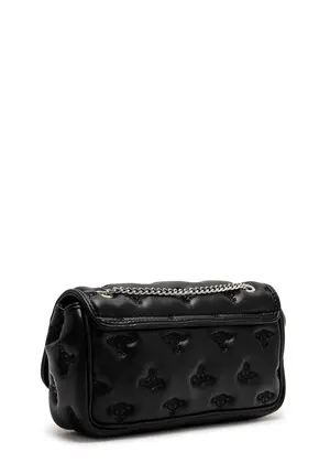 VIVIENNE WESTWOOD Grained Leather Cross-body Bag