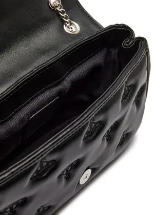 VIVIENNE WESTWOOD Grained Leather Cross-body Bag