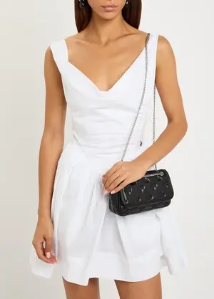 VIVIENNE WESTWOOD Grained Leather Cross-body Bag