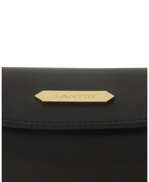LANVIN Compagnon 16 Leather Bag - Black
