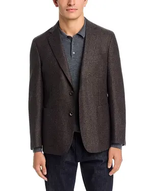 Bloomingdale'S Boucle Wool Blend Extra Soft Jacket