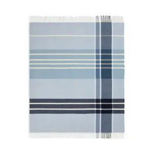 LANEROSSI Everest Plaid Cashmere Throw Blanket
