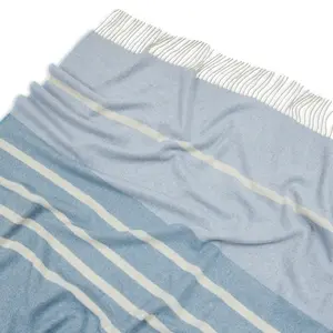 LANEROSSI Everest Plaid Cashmere Throw Blanket