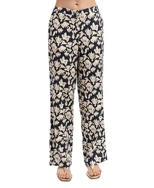 ELLE COLLECTION Printed Tailored Pants
