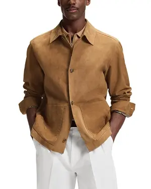 BOSS C-mandrian Leather Jacket