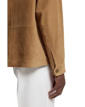 BOSS C-mandrian Leather Jacket